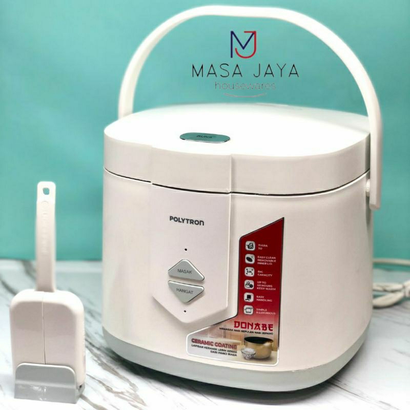 Jual magic com Polytron rice cooker donabe 2 liter PRC 1201 | Shopee ...