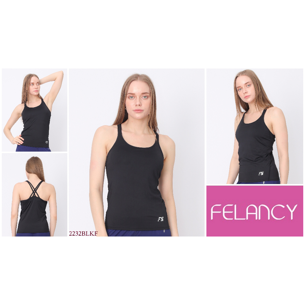 Jual Kaos Sport FELANCY Size M L XL Ada Cup Tanpa Lengan Bahan Ringan ...