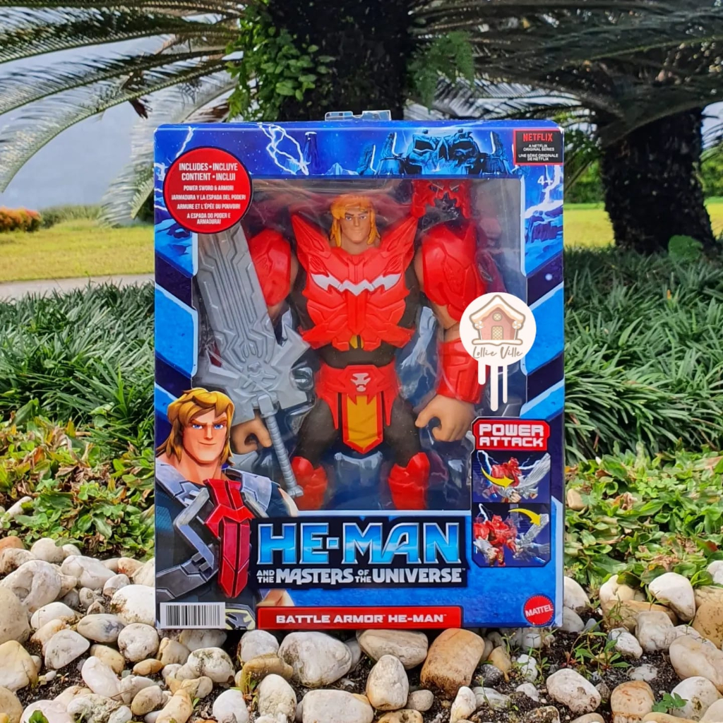 Jual Masters of the Universe Deluxe He Man Power Attack | Shopee Indonesia