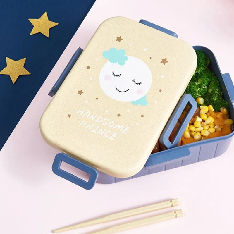 Jual Kotak Bekal Makan Karakter 2 Sekat / Lunch Box 2 set/kotak makan karakter | Shopee Indonesia