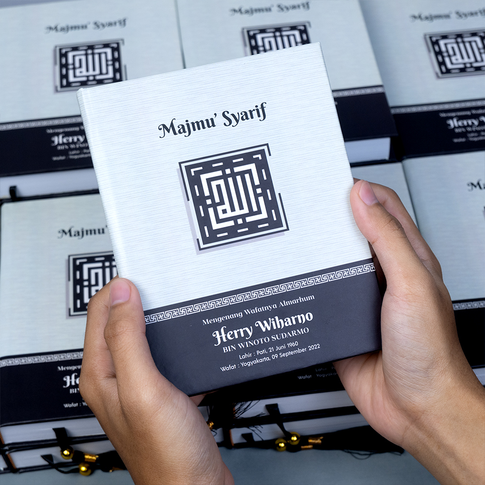 Jual Cetak Buku Kitab Majmu Syarif Lengkap Hardcover Custom Foto ...