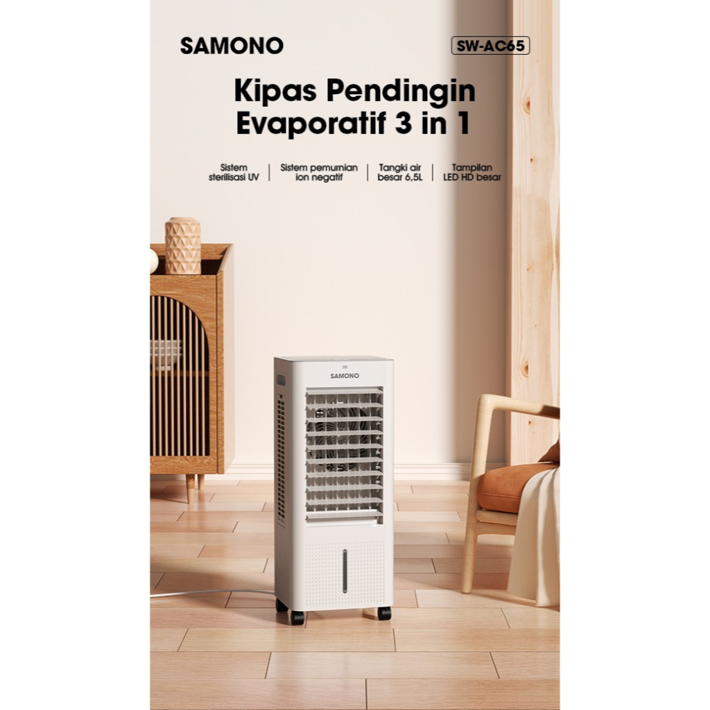 Jual Samono SW-AC65 Kipas Pendingin Ruangan Evaportif Air Cooler | Shopee Indonesia