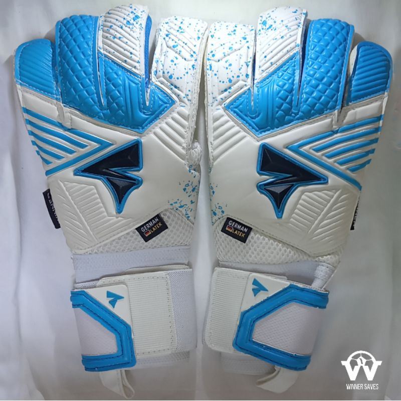 Jual Sarung Tangan Kiper PGS PRO WINNER SERIES (WHITE-BLUE) | Shopee ...