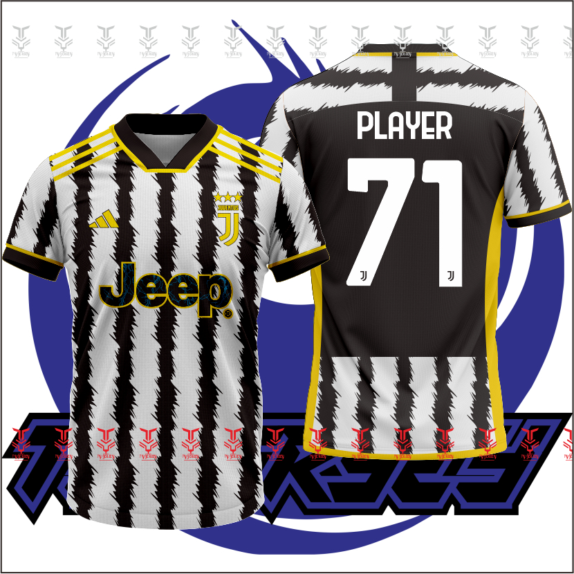 Jual JERSEY JUVENTUS HOME KIT 2024 FULL PRINTING | Shopee Indonesia