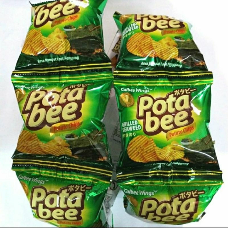 Jual potabee calbee potato chips | renceng isi 10 bks | Shopee Indonesia