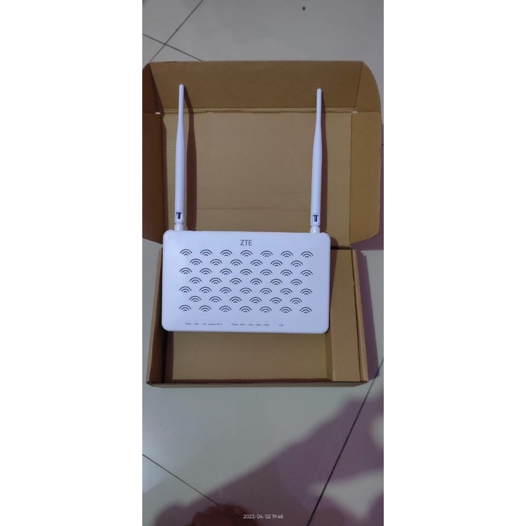 Jual ONU ZTE F660 V6 NEW | Shopee Indonesia