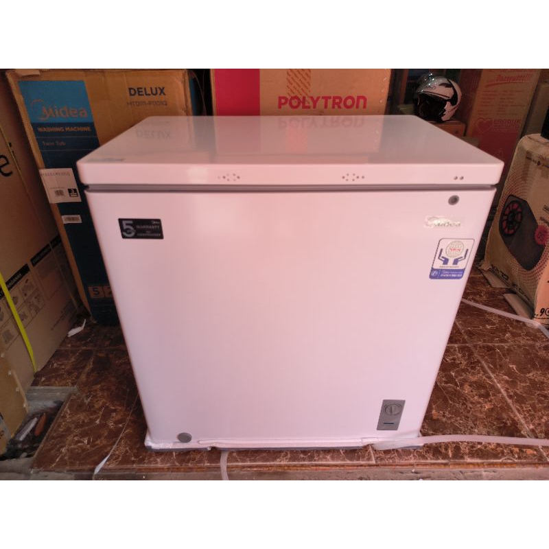 Jual Boks chest freezer Midea 200 liter garansi resmi 5 tahun | Shopee ...