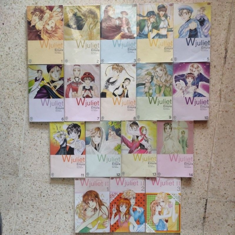 Jual Komik W Juliet 1-14end + W Juliet II 1-3end by Emura | Shopee ...