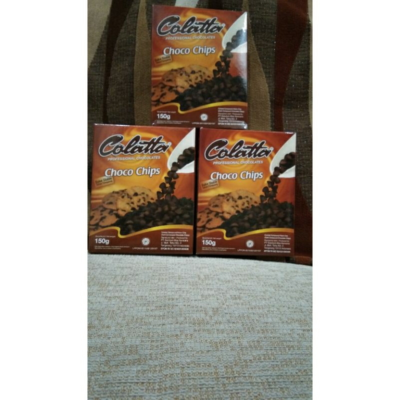 Jual Colatta Choco chips 150 gr | Shopee Indonesia
