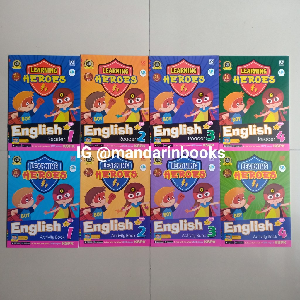 Jual Buku Learning Heroes - English 1 - 4 (Pilihan Per Buku) | Shopee Indonesia