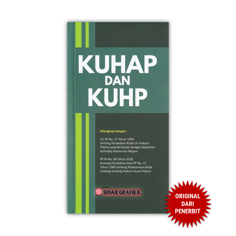 Jual KUHAP dan KUHP | Shopee Indonesia