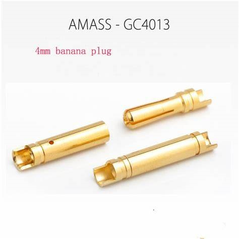 Jual Original Konektor Amass Connector bullet Bulet banana Plug 4.0 4 ...