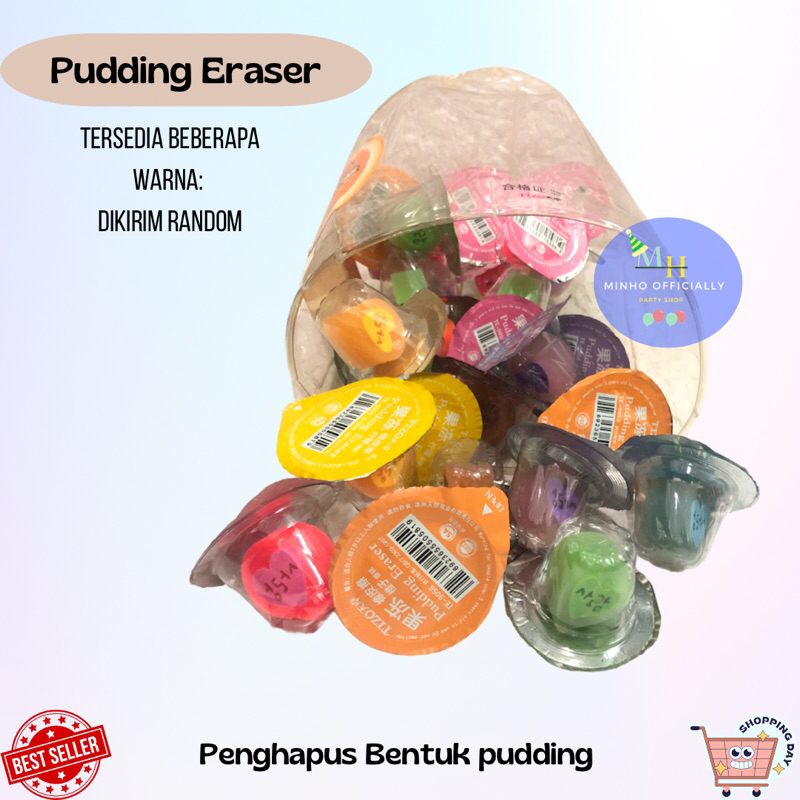 Jual Penghapus Puding / Penghapus Tempat Puding-PCS | Shopee Indonesia