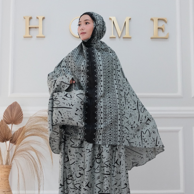Jual Mukena Dewasa Rayon Bali Premium Mutiara All Over Putri Dania | Shopee Indonesia