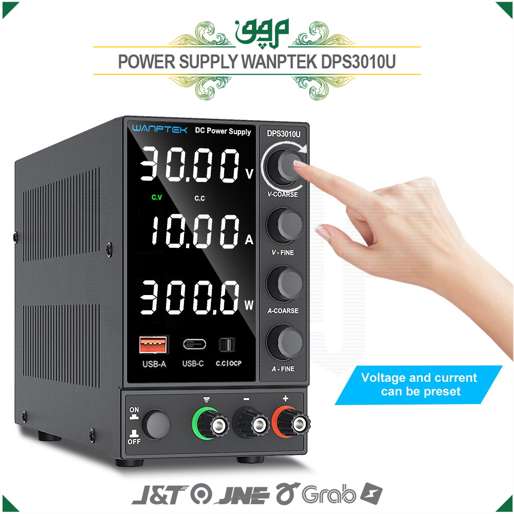 Jual Power Supplay Wanptek DPS3010U / wanptek dps3010u 0-30V 0-10A 300W DC Power Supply 4 Digit ...