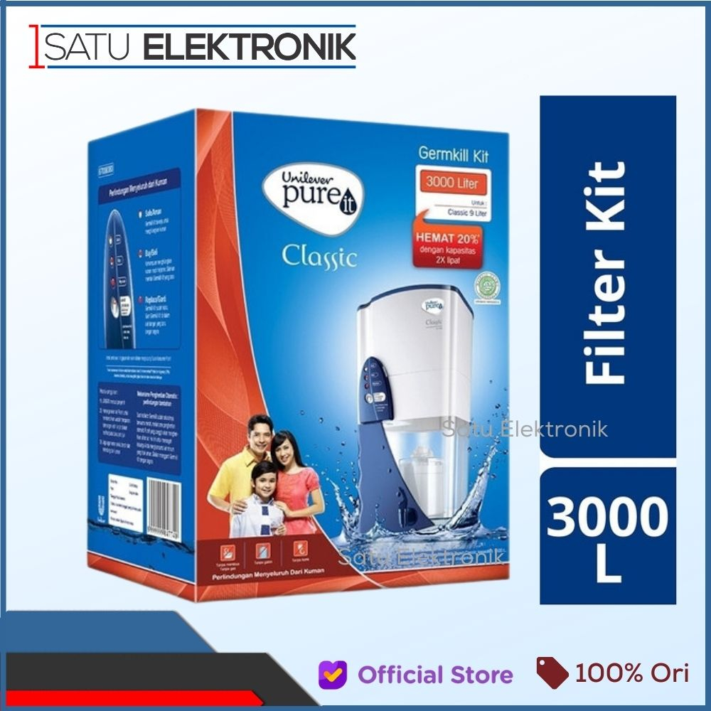 Jual PureIt Germ Kill Kit Filter Air - 3000L | Shopee Indonesia