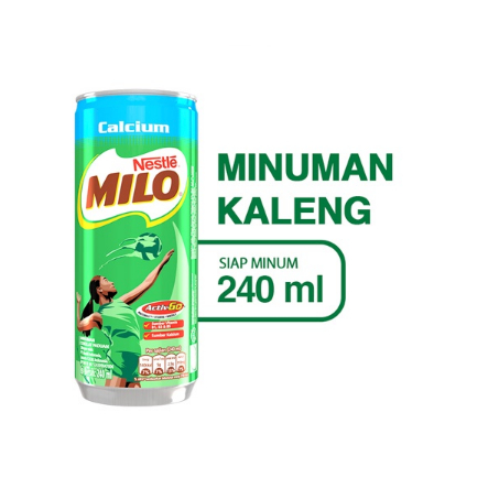 Jual Milo Actigen-E RTD High Calcium Can 240ml | Shopee Indonesia