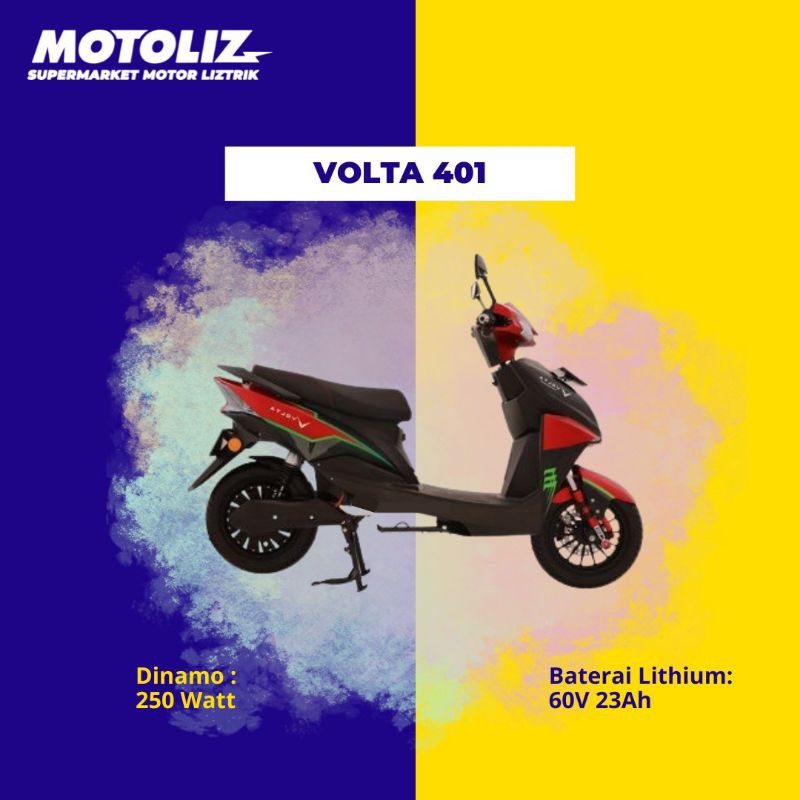 Jual VOLTA 401 KENDARAAN LISTRIK MOTOR LISTRIK GEJAYAN JOGJA ELECTRIC ...