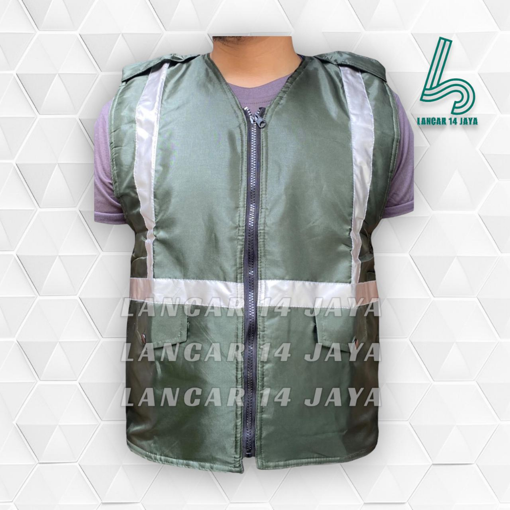 Jual Rompi Parasit / Parasut - Rompi Safety - Rompi Proyek - Rompi Ojek ...