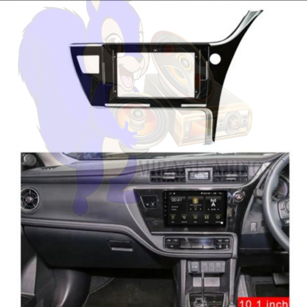 Jual Frame Head Unit Android For Toyota Corolla Altis 2017 - 2022 10 ...