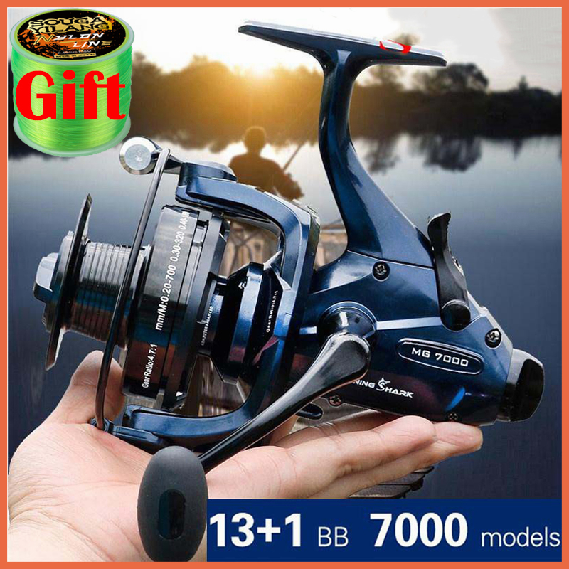 Jual Reel Pancing 13 + 1BB Carp Spinning Fishing Reel dengan 2 Jenis ...
