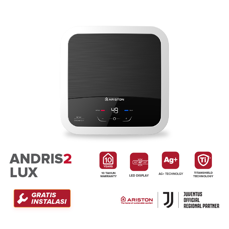 Jual Ariston Water Heater Andris2 LUX-D 15 Liter 350 Watt | Shopee Indonesia