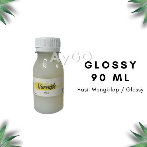 Jual VARNISH GLOSSY / VARNISH MATTE / DOFF / GLAZE / VARNISH CLAY ...