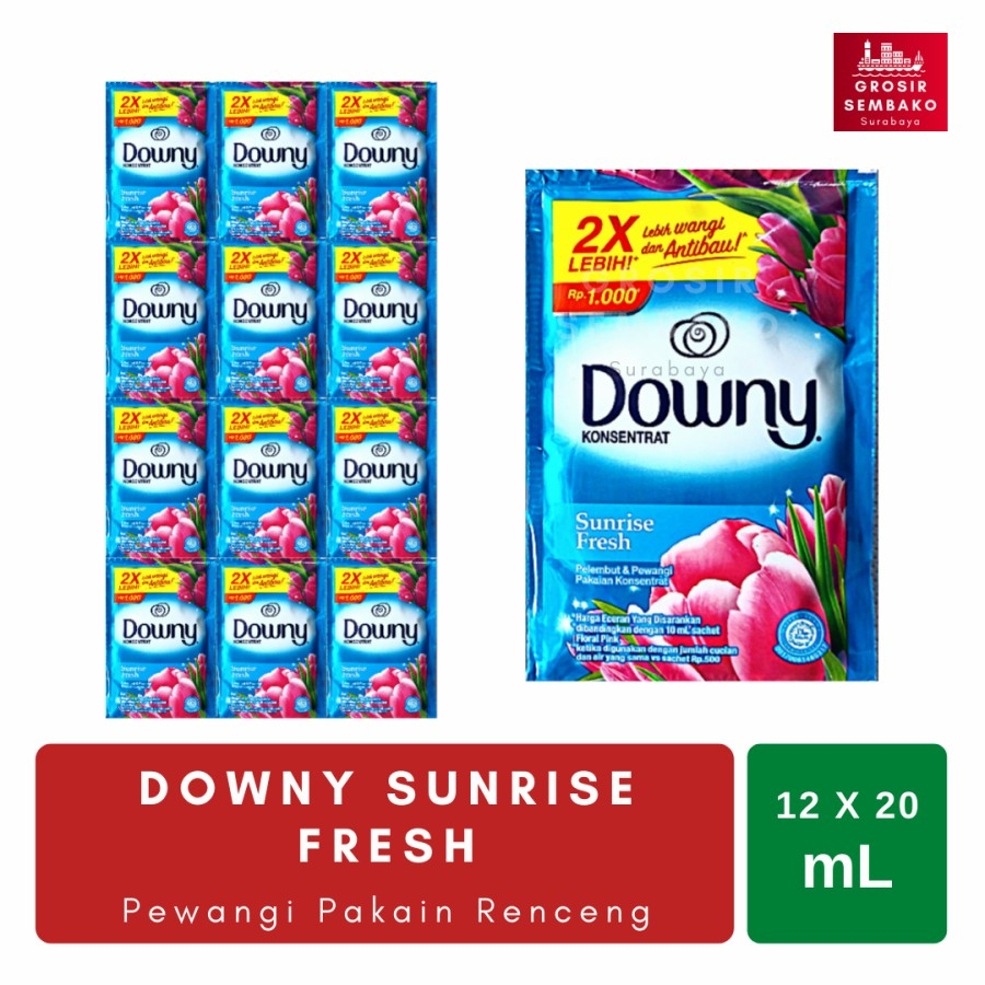 Jual downy sachet 20ml isi 12pc | Shopee Indonesia