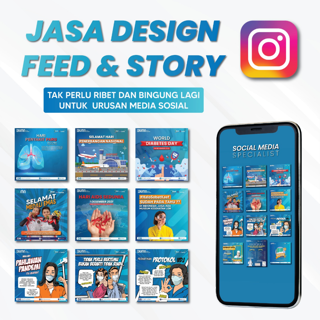 Jual JASA DESAIN FEED DAN STORY INSTAGRAM | Shopee Indonesia