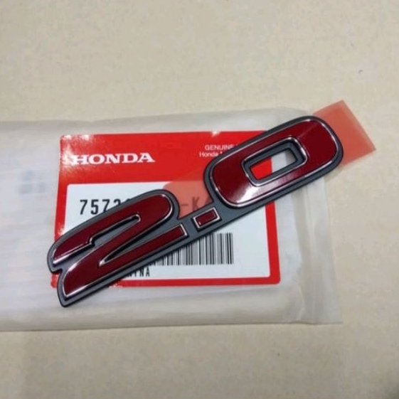 Jual HM - Emblem Honda 2.0 Civic FD2 Original | Shopee Indonesia