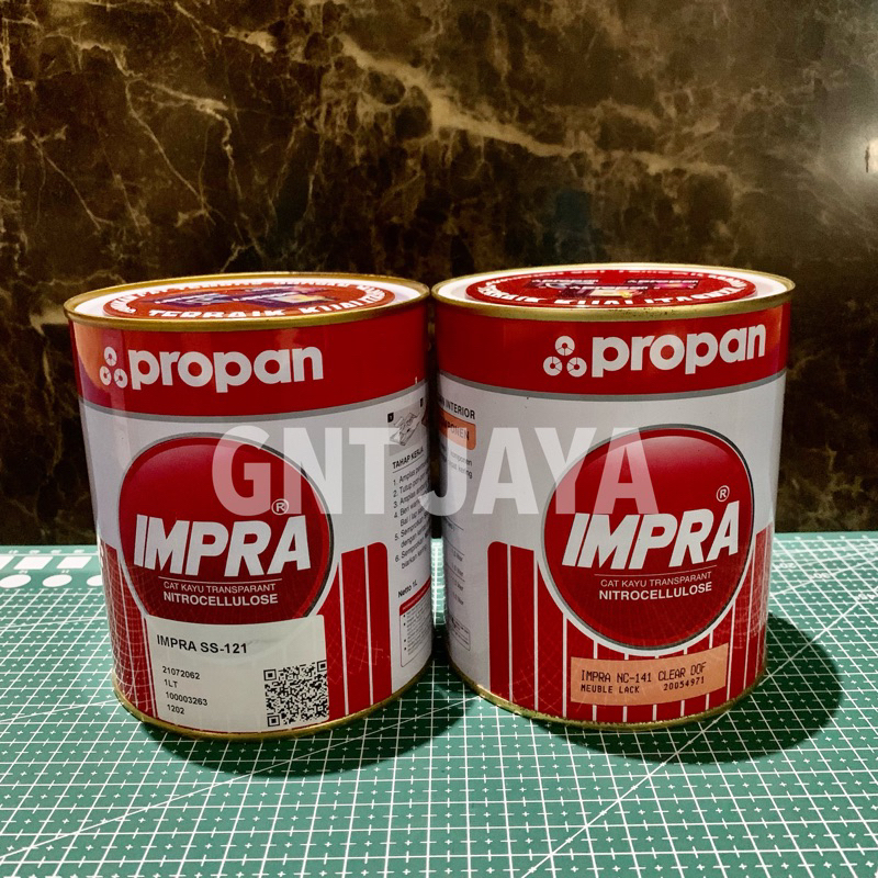 Jual Impra Nc 141-Clear dof , Impra Ss-121 Sanding 1 liter | Shopee ...