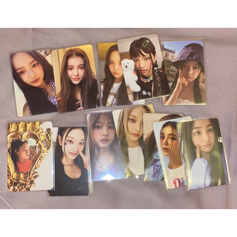 Jual OFFICIAL New jeans Newjeans Photocard Weverse ver Hyein Minji Danielle Hanni boneka nabi ...