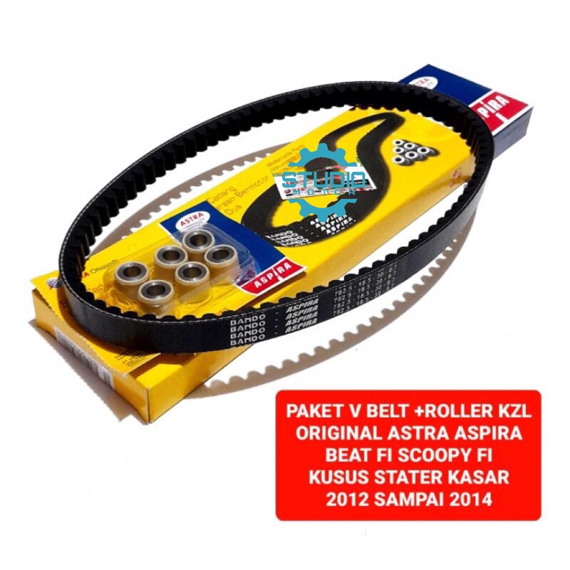Jual VANBELT PANBEL PLUS ROLLER KZL BEAT FI SCOOPY FI SPACY INJEKSI ...