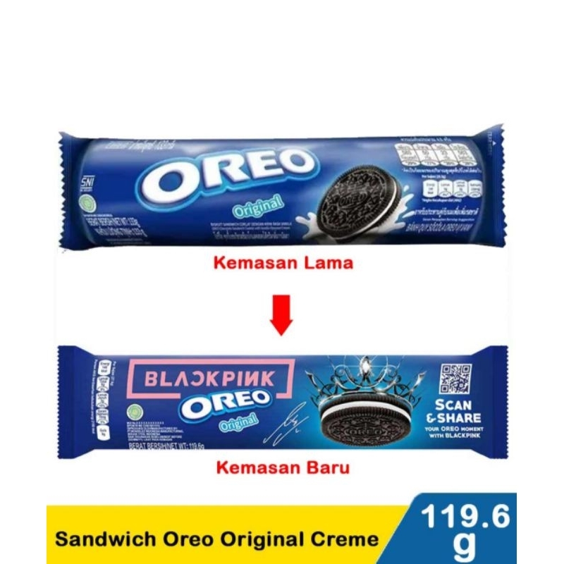 Jual Coklat Biskuit Oreo Original / All Variant 123,5 gr | Shopee Indonesia