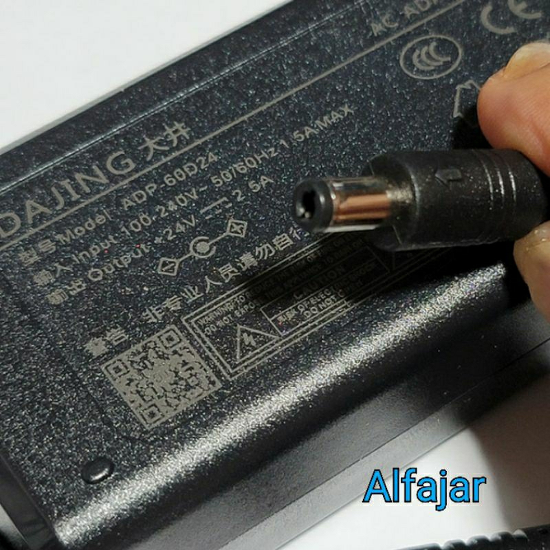 Jual Ac / Dc Adaptor 24V 2.5A IWARE Label Printer LP-T360 Charger ...