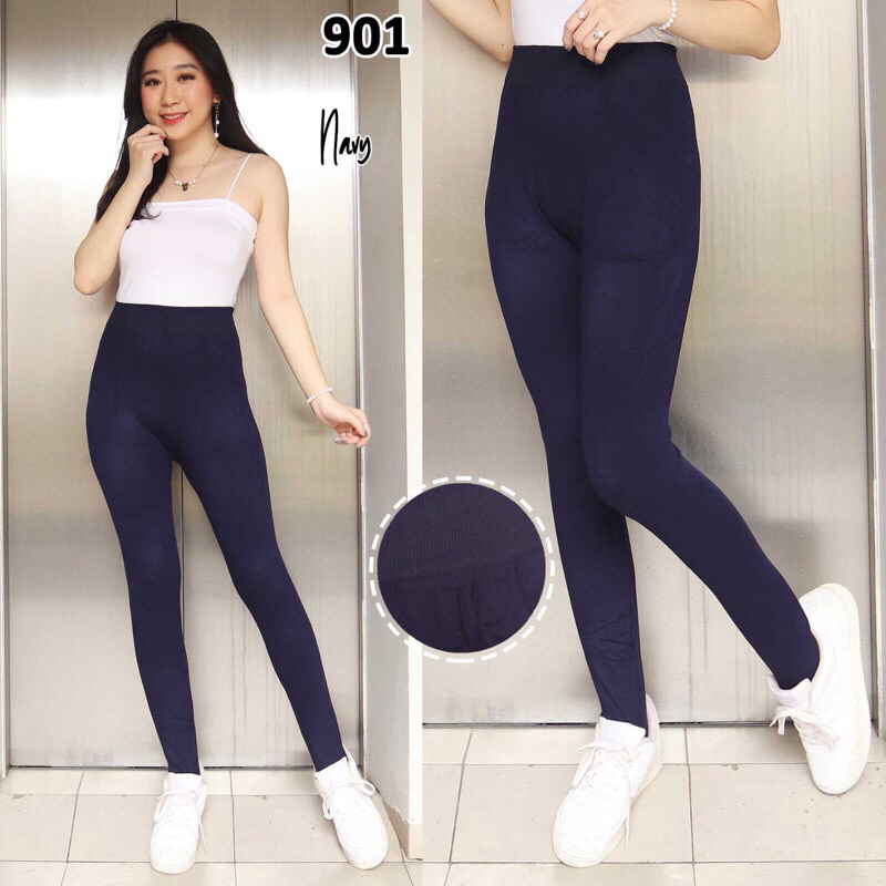 Jual LEGGING BASIC POLOS HIGHWAIST / LEGING PANJANG WANITA / LEJING HW ...