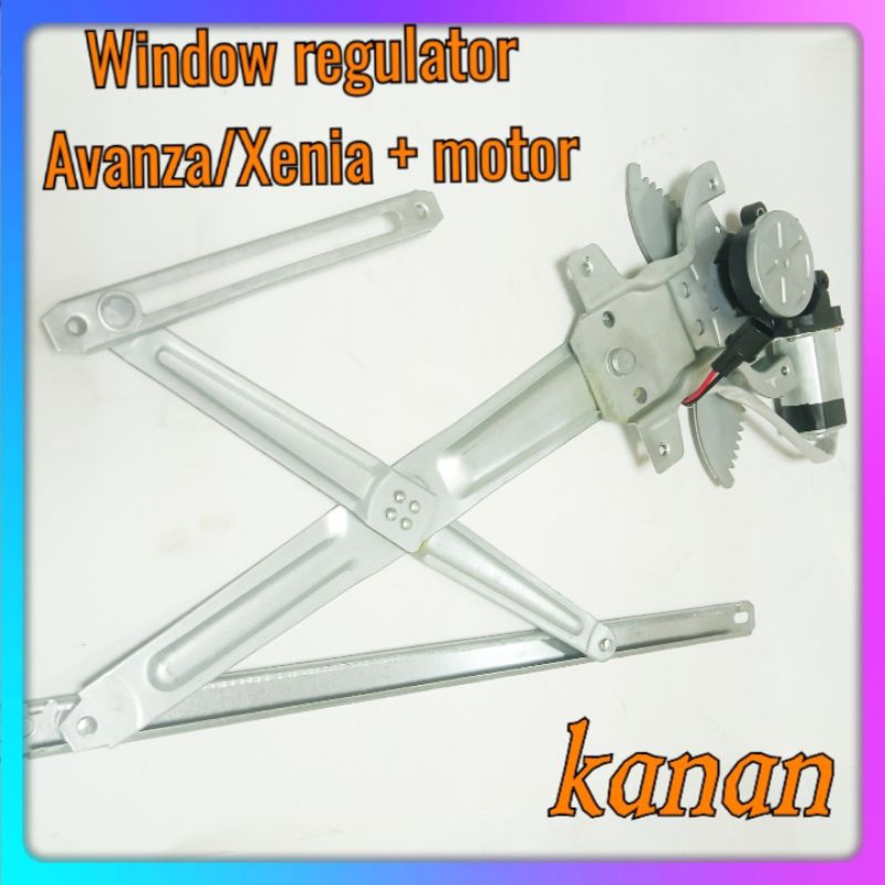 Jual WINDOW REGULATOR KACA AVANZA XENIA SET+MOTOR POWER WINDOW SEBELAH ...