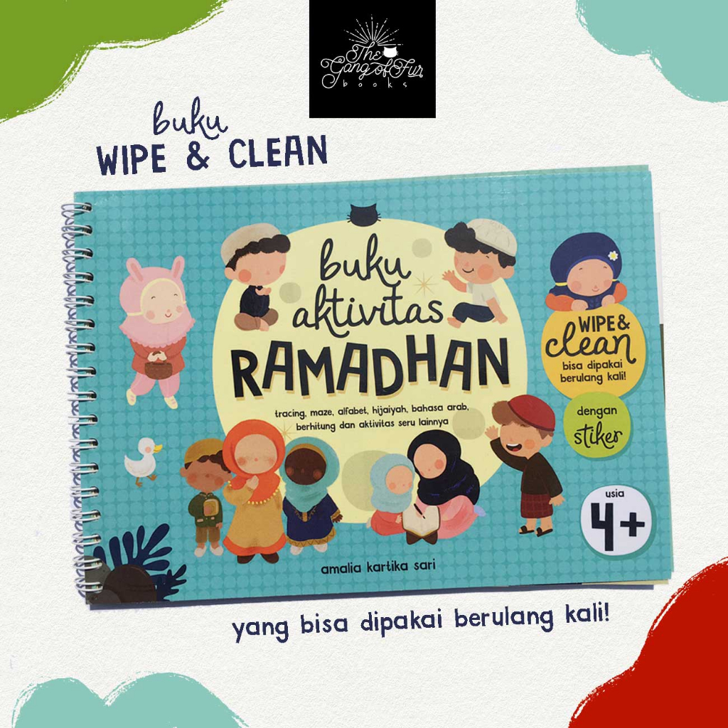 Jual Buku Aktivitas Ramadhan (Wipe and Clean) | Shopee Indonesia