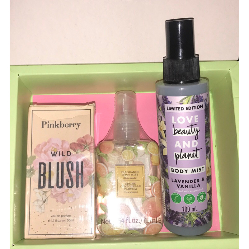 Jual body mist miniso body mist love beauty planet lavender new ...