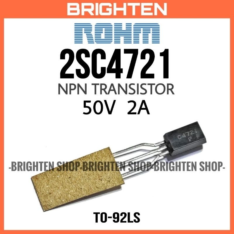 Jual ROHM 2SC4721 NPN Power Transistor 50V 2A C4721 | Shopee Indonesia