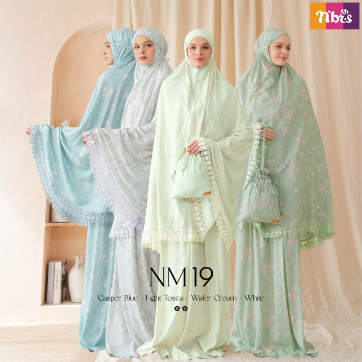 Jual MUKENA NIBRAS 2023 NM 019 / MUKENA NIBRAS TERBARU / MUKENA RAYON ...