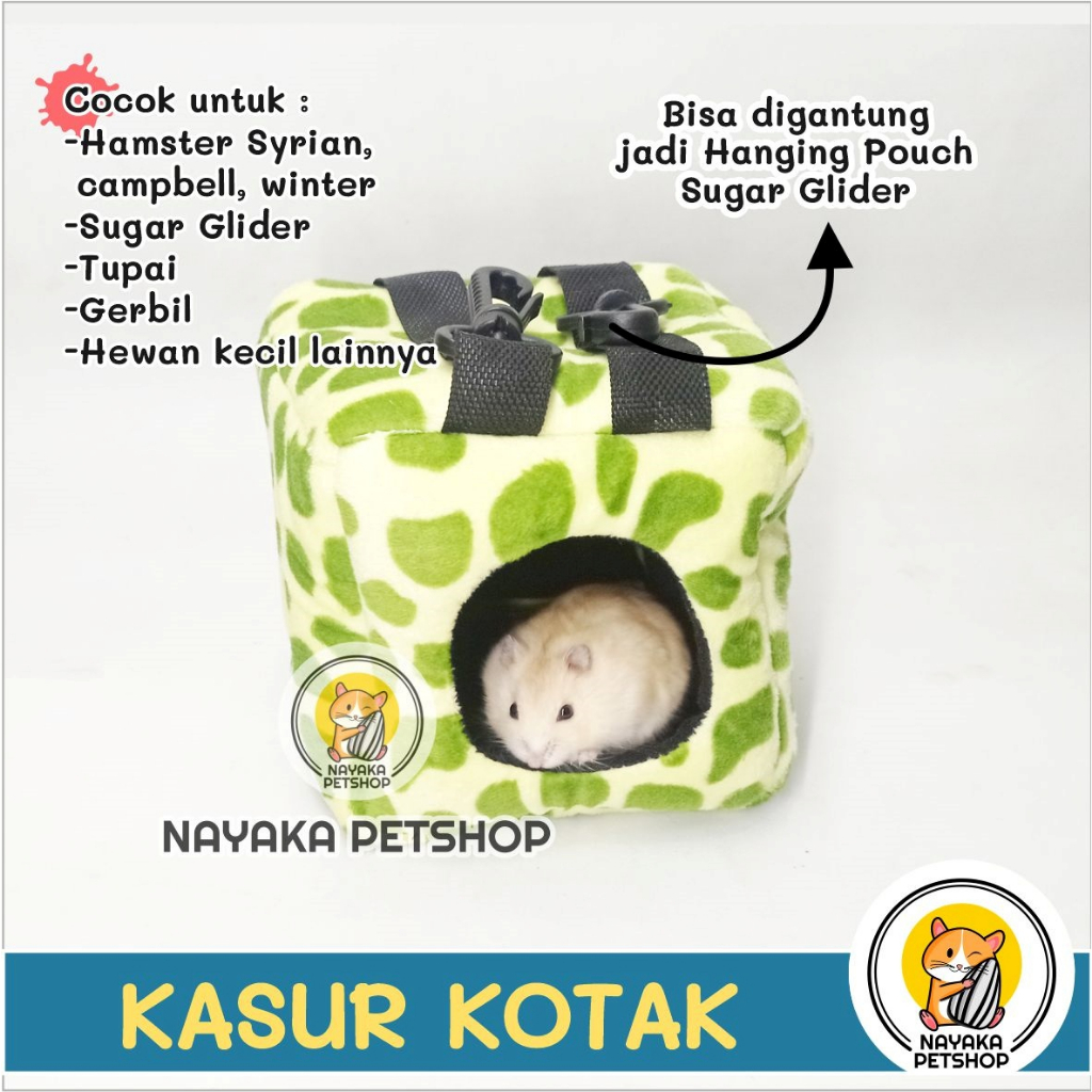 Jual Kasur Hamster Kotak Sleeping Pouch Sugar Glider Rumah Sarang ...