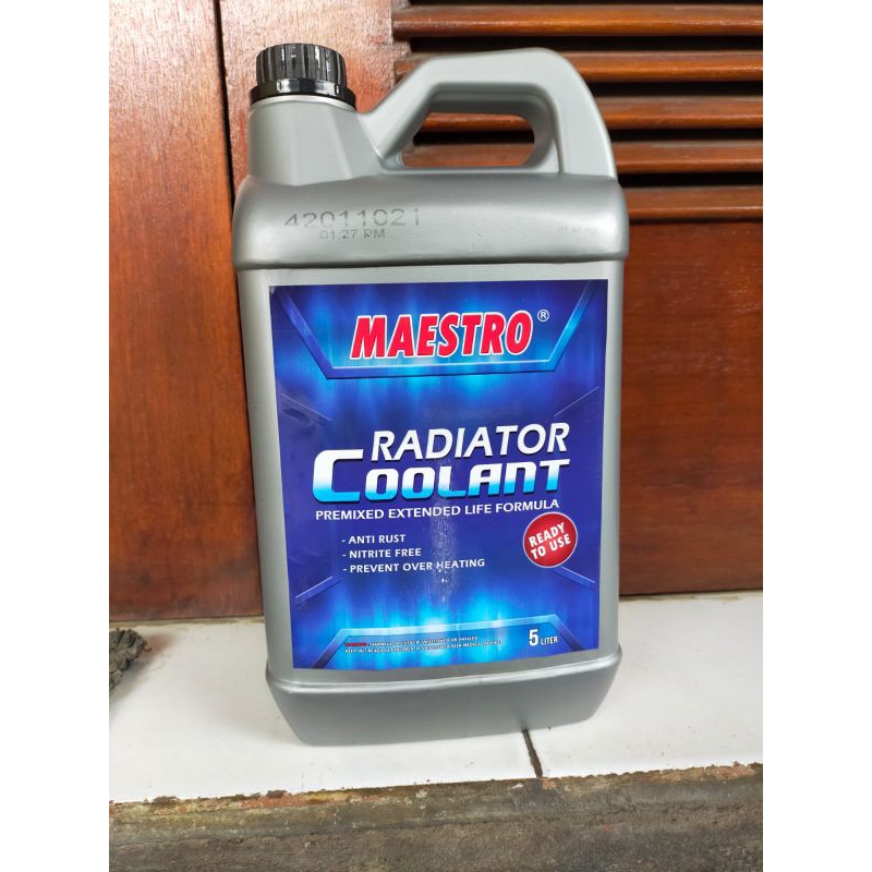 Jual RADIATOR COOLANT merk MAESTRO 5 L | Shopee Indonesia