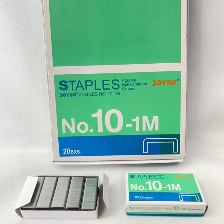 Jual Isi Staples JOYKO Kecil No. 10/Refill Steples Stapler/Isi Hekter ...