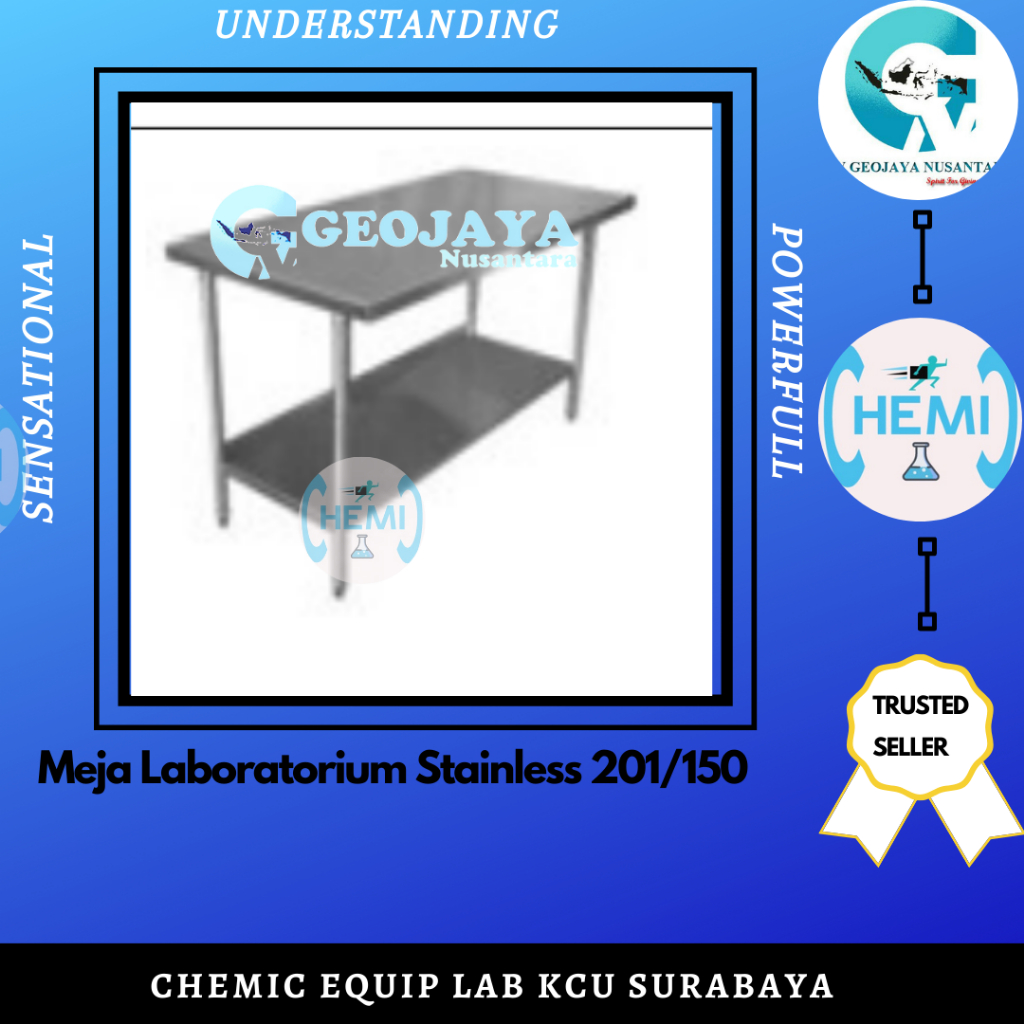 Jual Meja Laboratorium Stainless Steel 201/150 | Shopee Indonesia