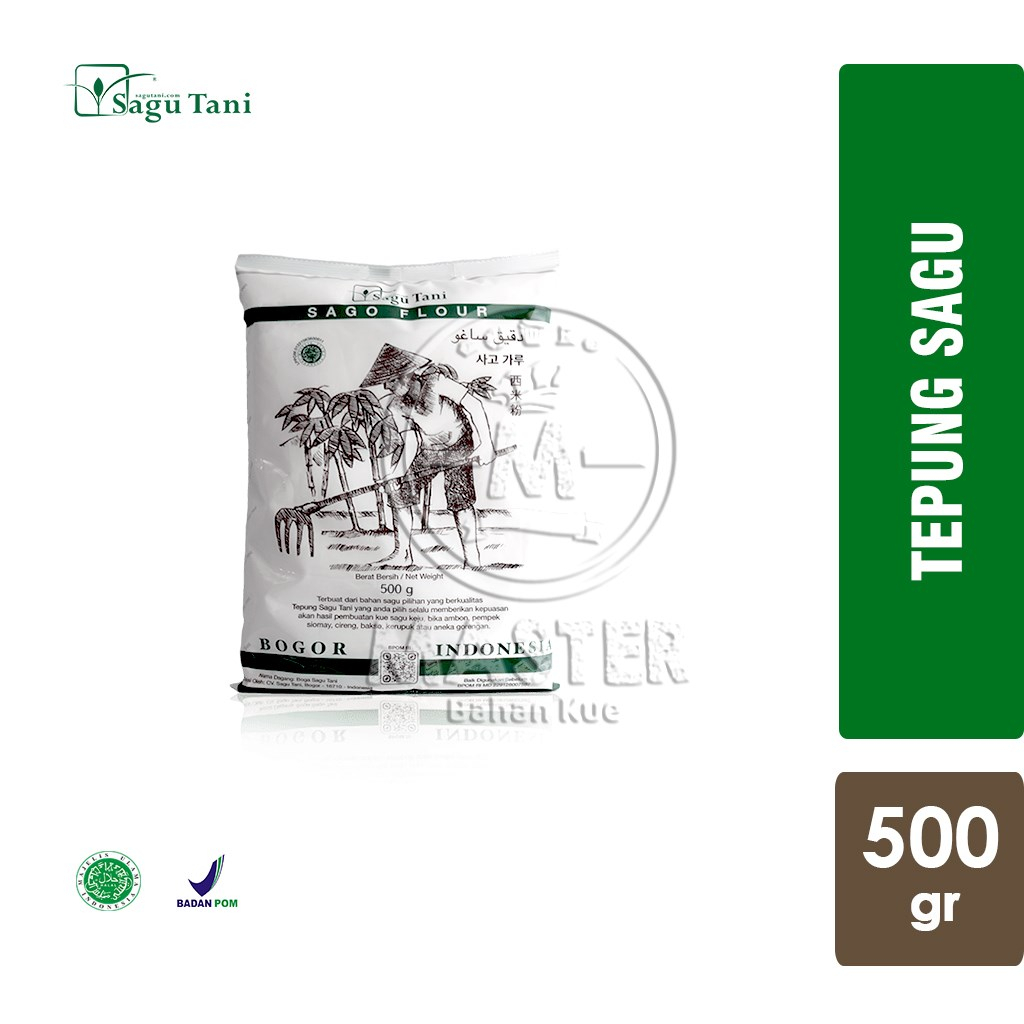 Jual Tepung Sagu BOGOR / Sago Flour / Sagu Tani [Pack Ijo 500gr ...