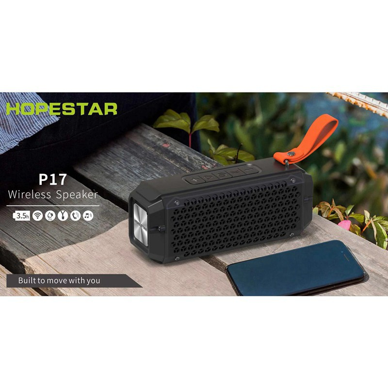 Jual [ Speaker ] Hopestar P17 Premium wirelless bluetooth speaker ...