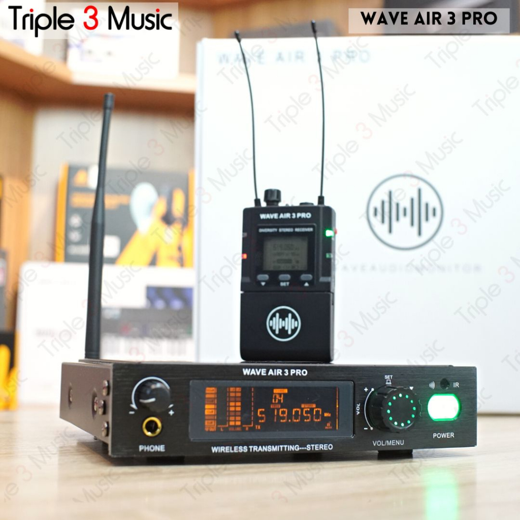 Jual Wave Audio Monitor Wave Air 3 Pro Professional In ear monitor IEM ...