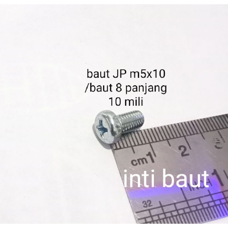 Jual baut JP(+) m 5x10 isi 50 pcs. | Shopee Indonesia