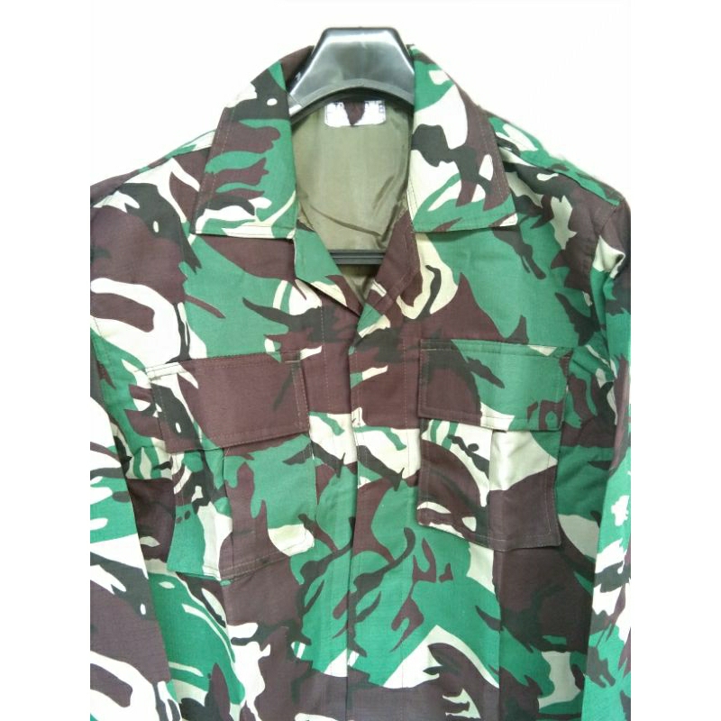 Jual Baju Seragam PDL TNI / Baju Loreng TNI Balotelli | Shopee Indonesia